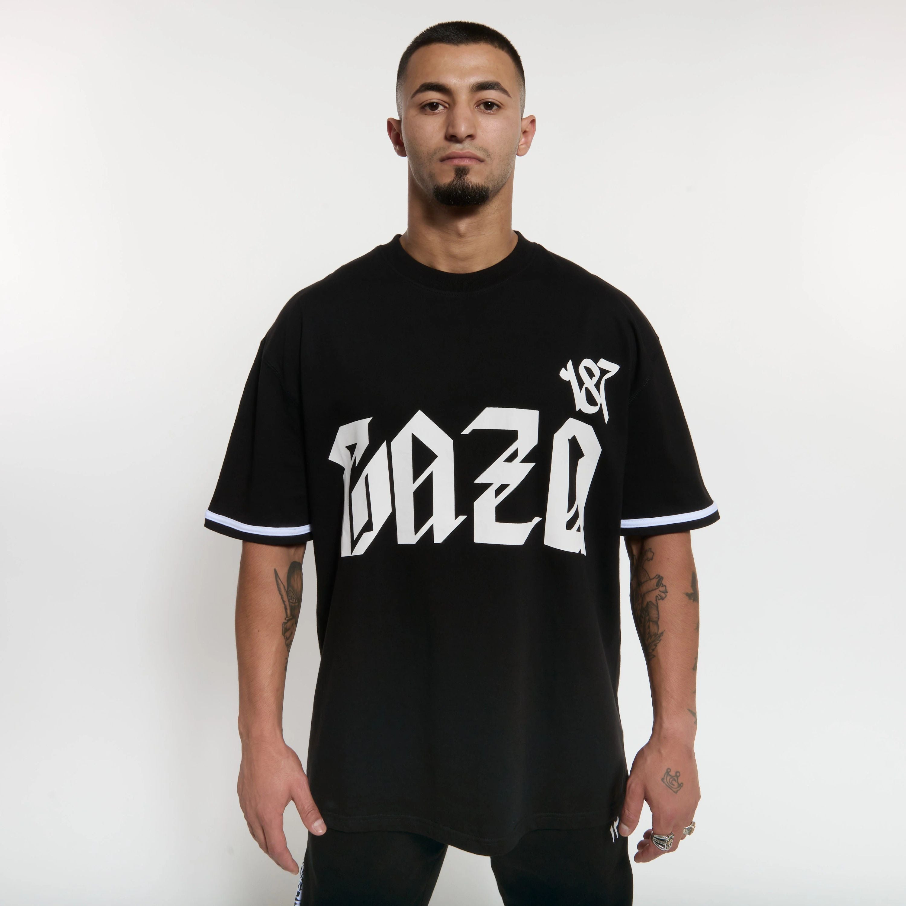 Code Hamburg T Shirt Black GAZO Clothing